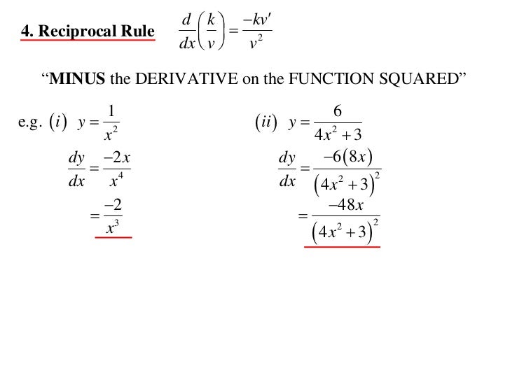 11X1 T09 06 quotient and reciprocal rules (2010)