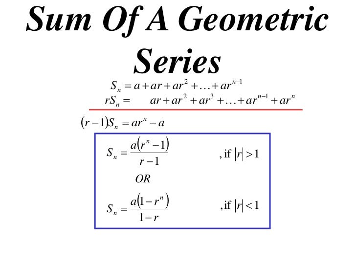 11 x1 t14 06 sum of a geometric series (2012)