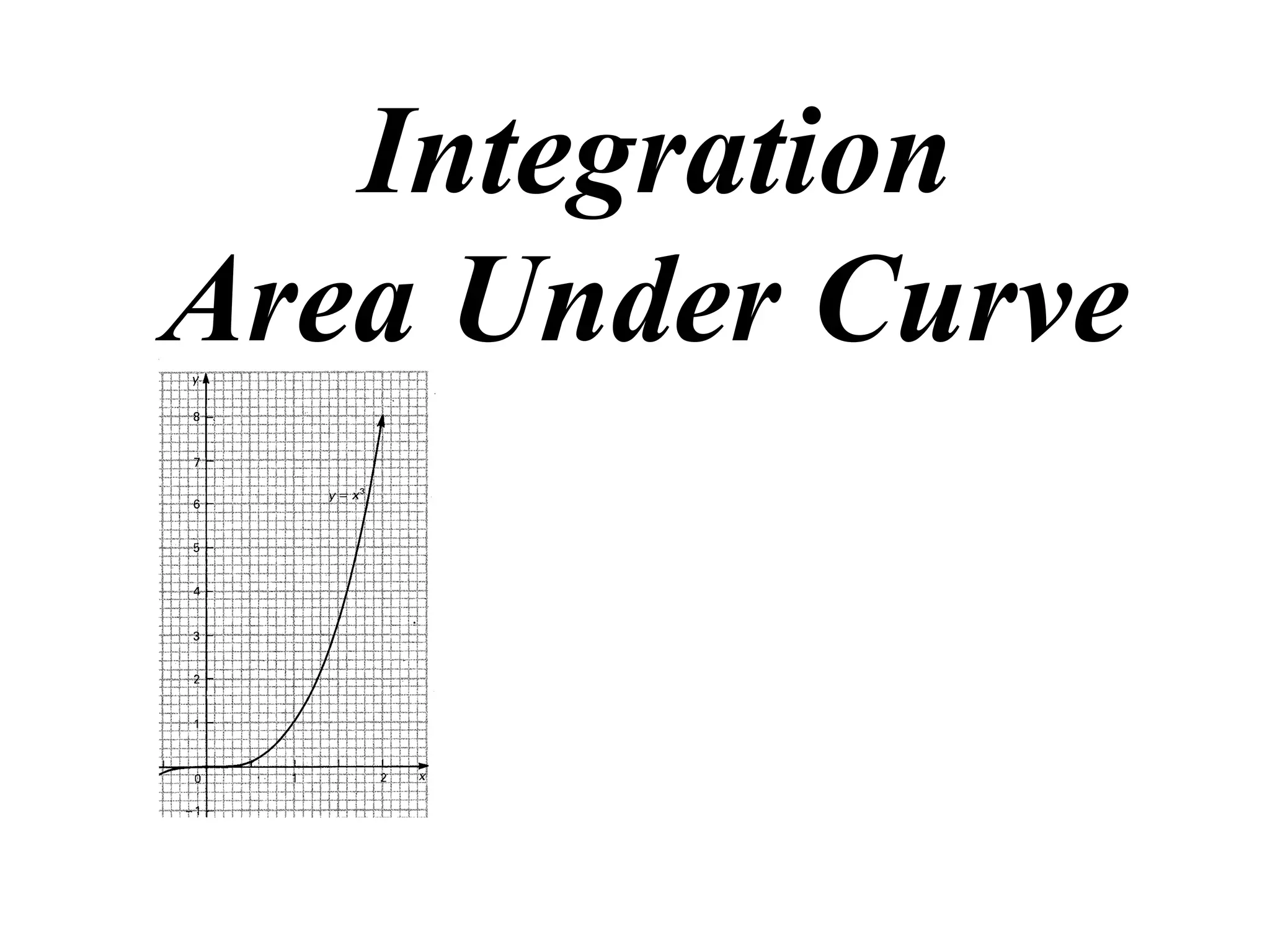 11X1 T17 01 area under curve | PPT
