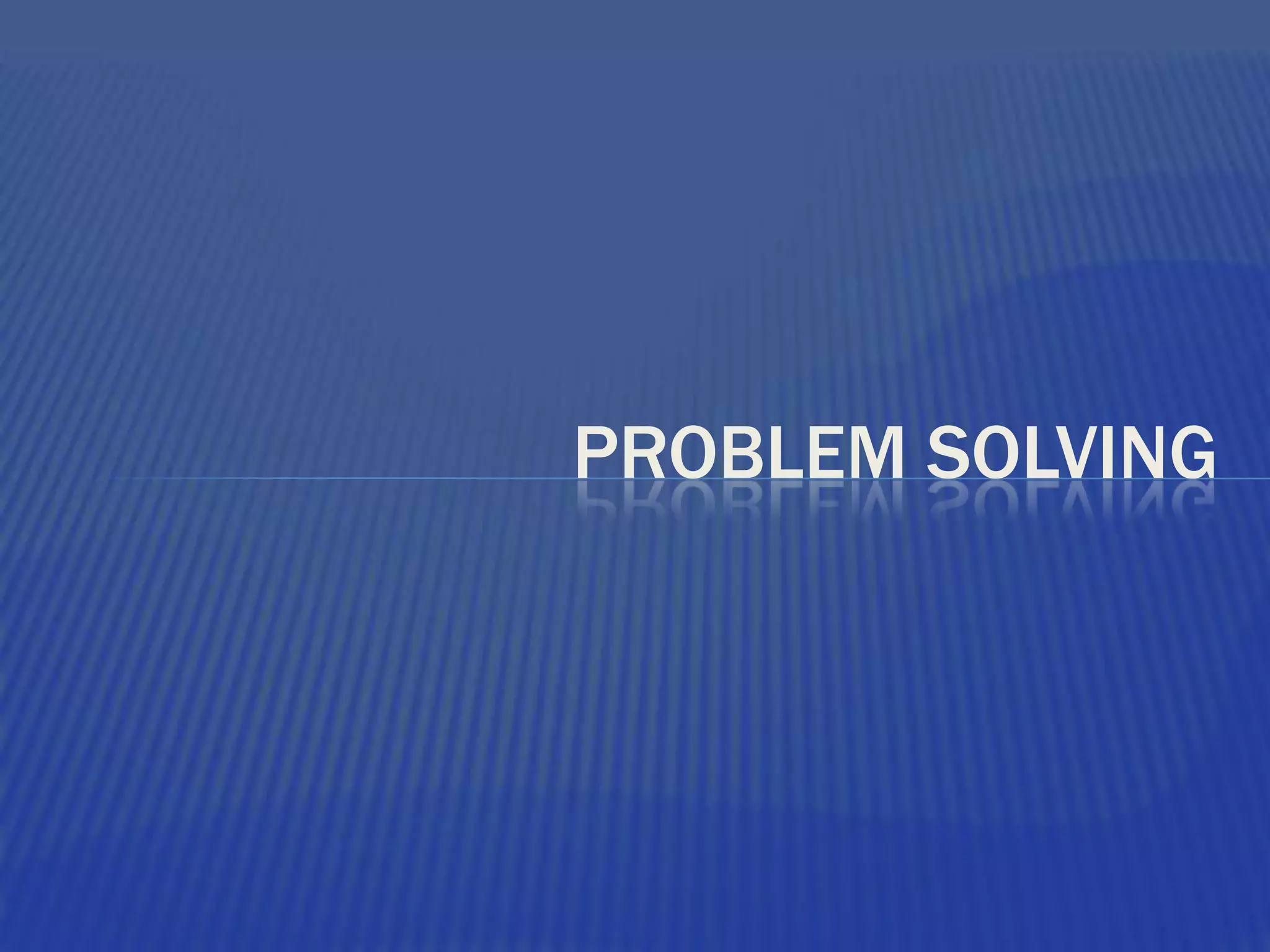 Problem-solving session for workshop participants | PPTX