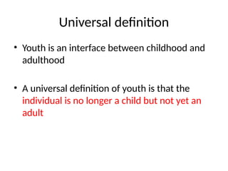 11 Youth and Life skills, University of Ibadan.ppt