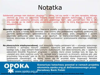 11 z 20 zasada solidaryzmu społeczngeo w kns | PPT