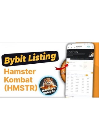 How To Sell Hamster Kombat Tokens In Bybit Pre - Market Trading. | PDF | Currencies | Economy
