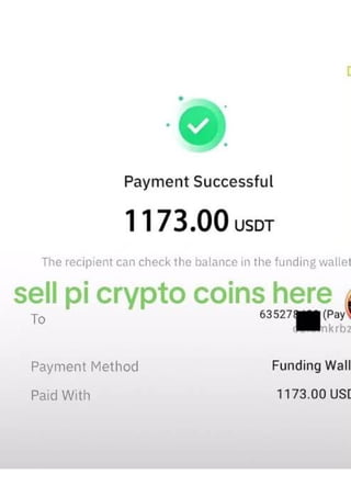 Verified Pi App To Exchange Pi Coins For Usdt! | PDF