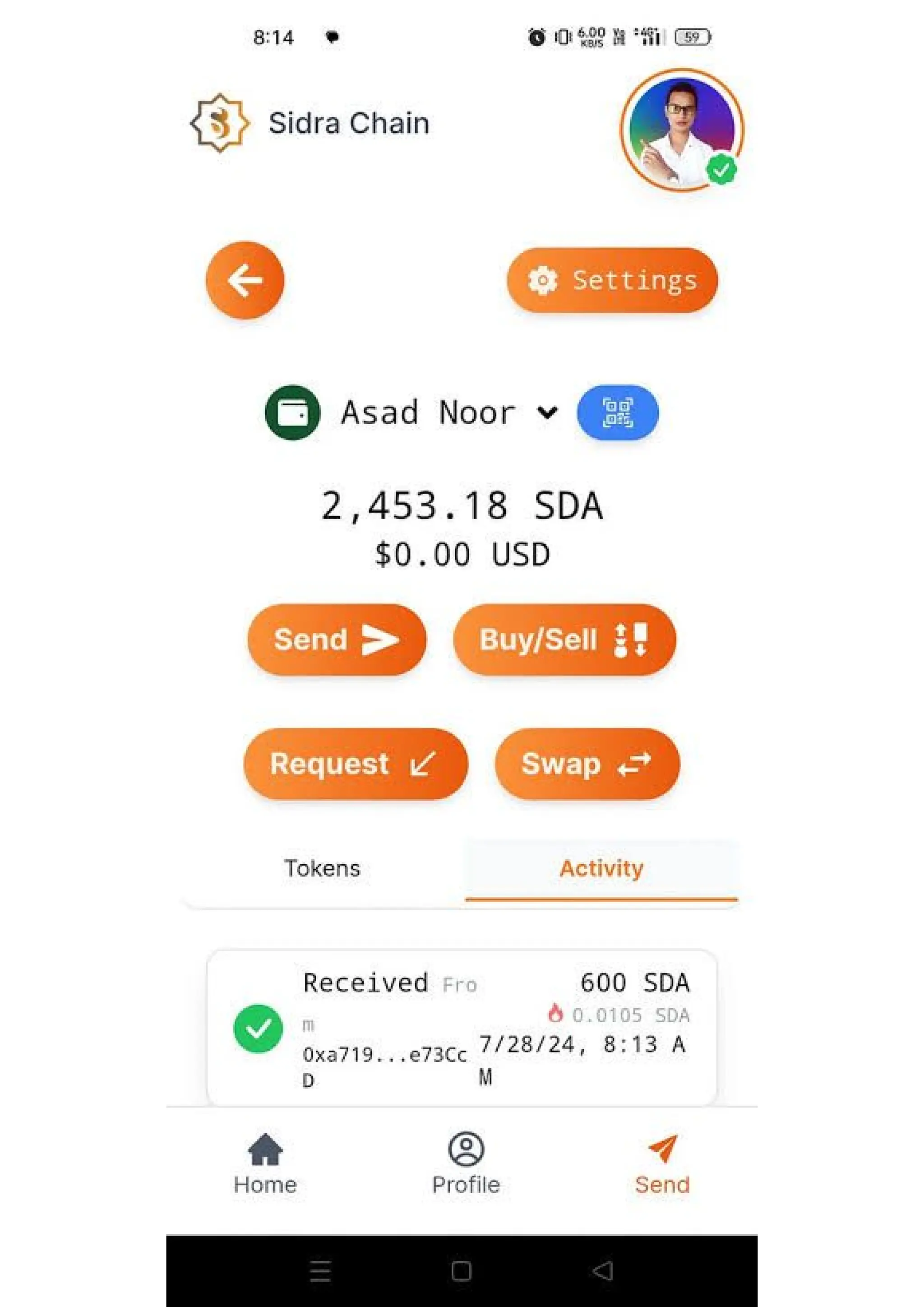 Verified App To Exchange Sidra Bank Token's For USDT! | PDF