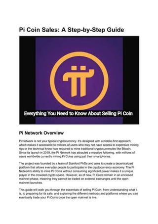 When Will Pi Network Be Available For Trading? | PDF