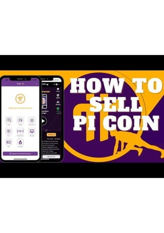 how can I sell pi coins after successfully completing KYC | PDF