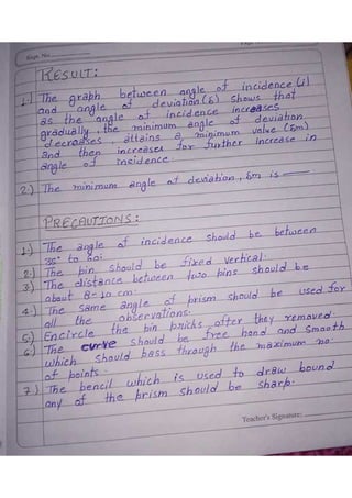 Physics Practical File Class 12 Govind Gupta | PDF