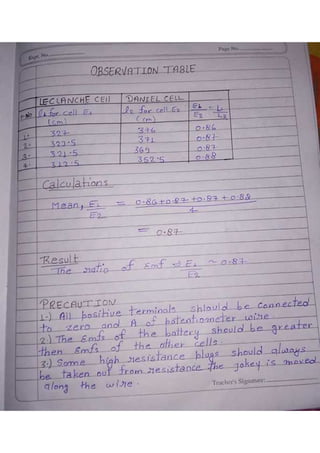 Physics Practical File Class 12 Govind Gupta | PDF