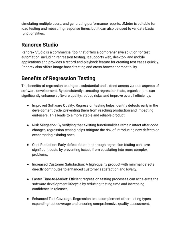 Regression Testing: Definition, Importance, Types, and Best Practices ...