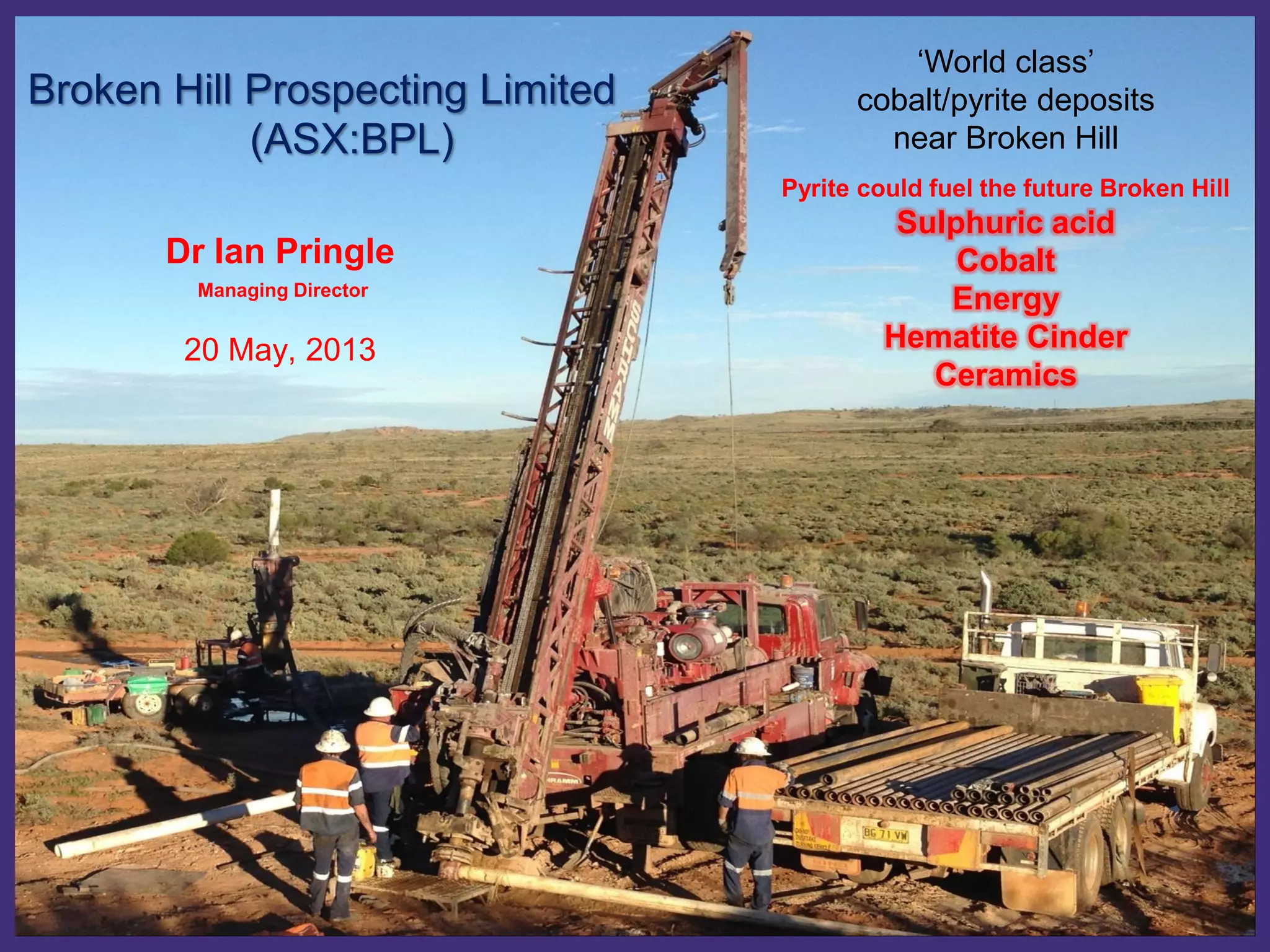 Ian Pringle - Broken Hill Prospecting | PDF