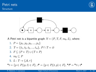 TMPA-2017: Compositional Process Model Synthesis based on Interface Patterns | PPT