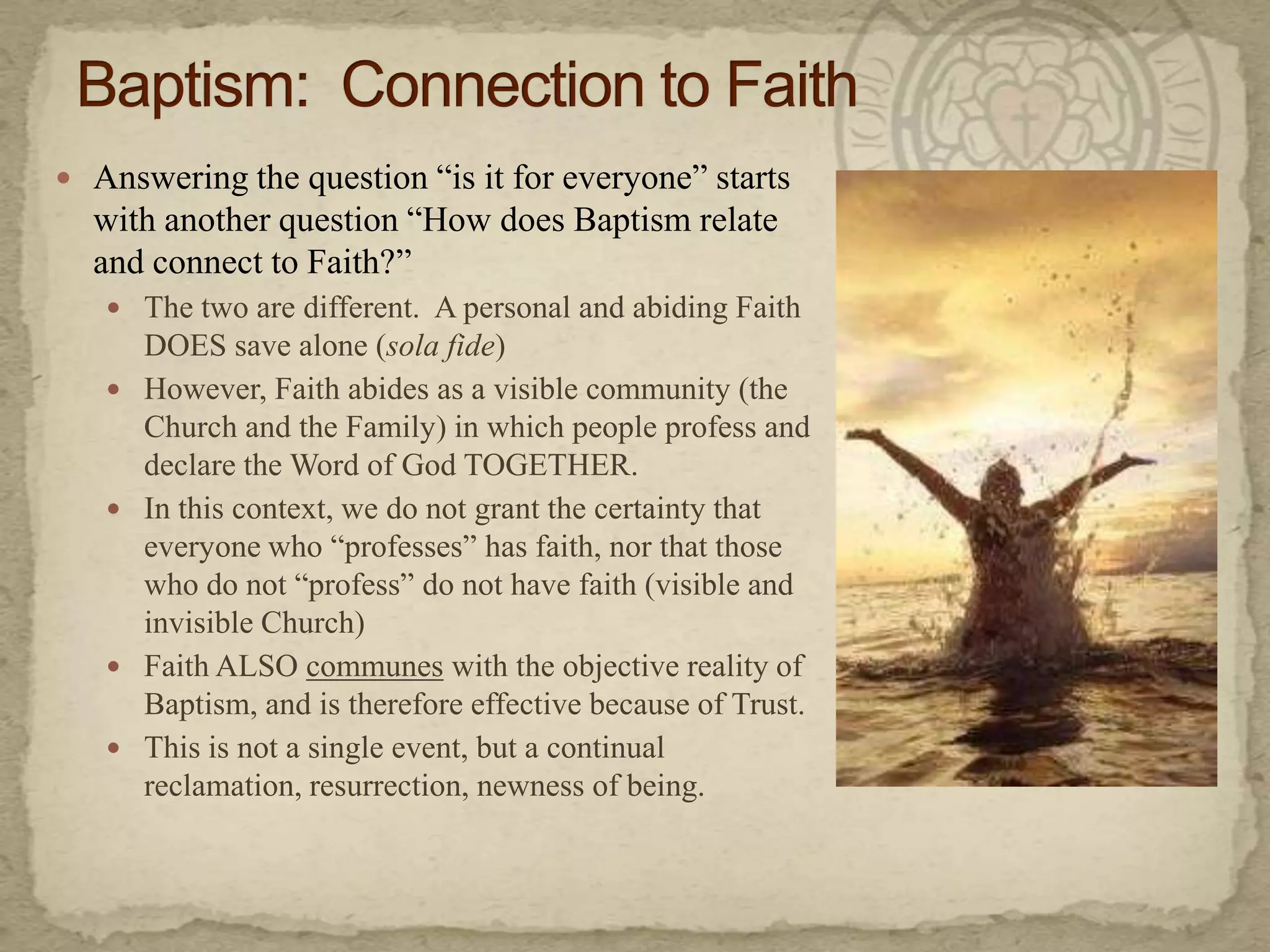 12.01.13 sacraments intro nature of holy baptism | PPTX