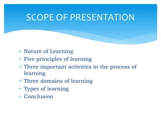 Learning process | PPT