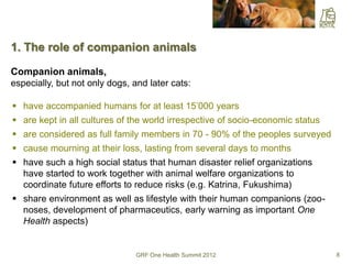 Companion animals and public health: Why it’s time to take them ...