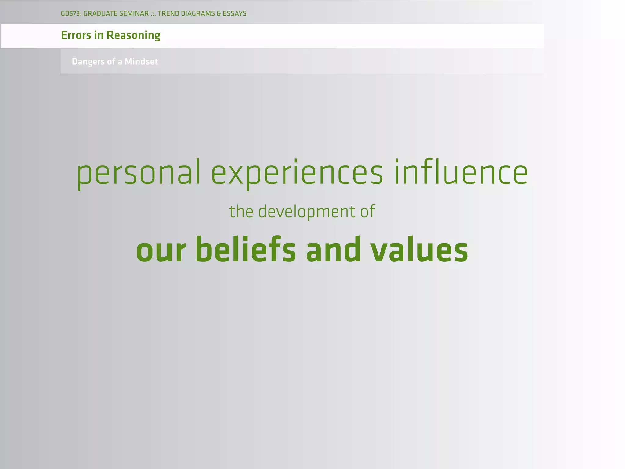 Errors in Reasoning | PDF | Educational Assessment | Education