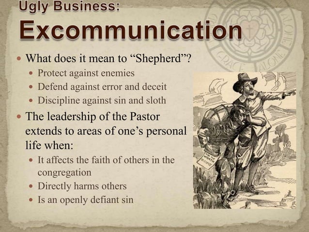 12.03.02 church discipline and excommunication | PPTX