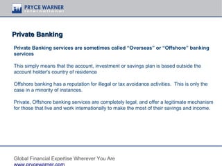 Private Investment Banking | PPT