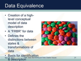 Data Exchange, Data Citation: An overview of some community work | PPTX | Databases | Computer ...