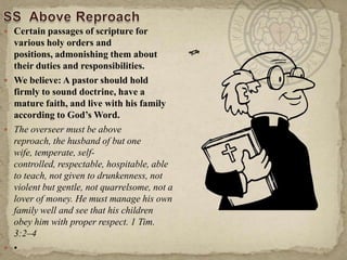 12.06.08 table of duties bishops, pastors, preachers, hearers | PPT