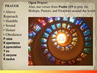 12.06.08 table of duties bishops, pastors, preachers, hearers | PPT