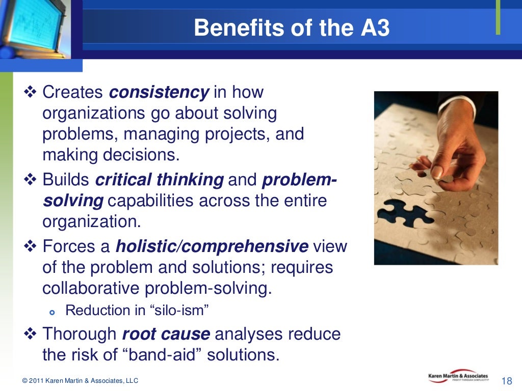 Benefits of the A3