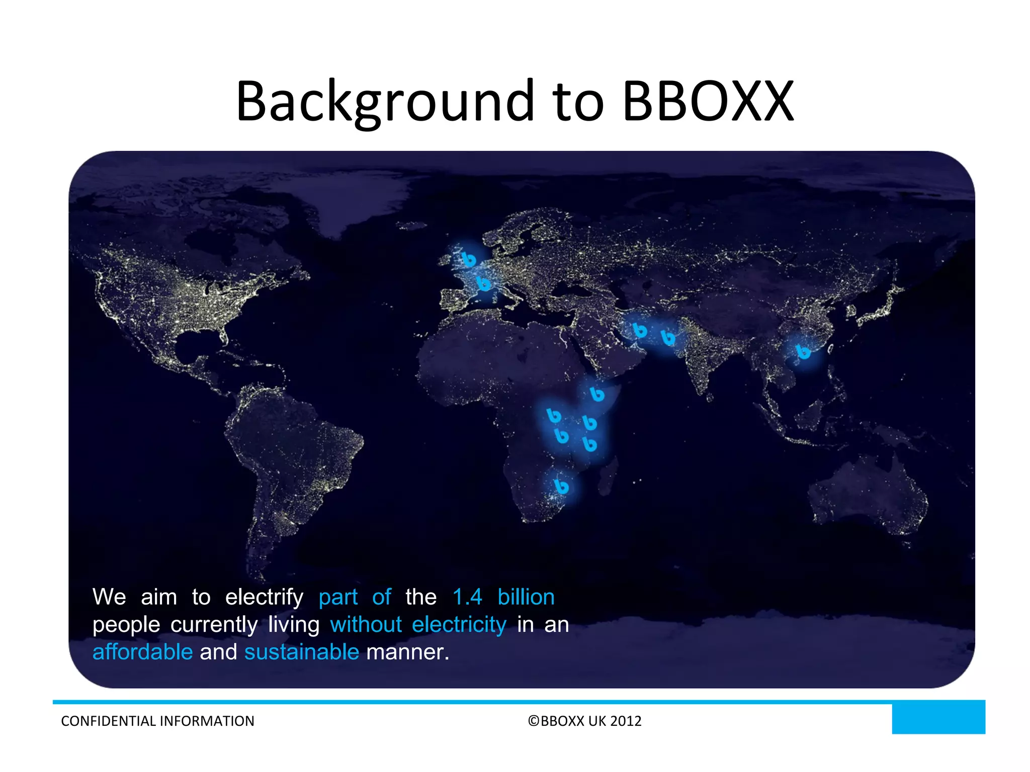 BBOXX Energy Kiosk presentation | PPT