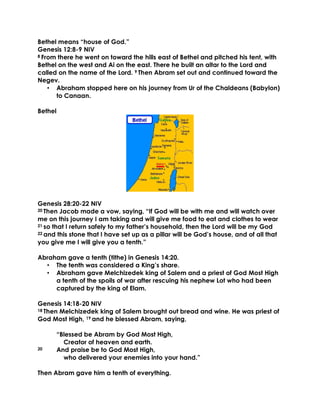 12-09-18, Genesis 28;10-22, Not Alone, Jacob Sees Angels | PDF