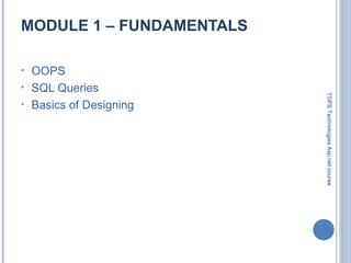 ASP.NET Training Syllabus Course | PPT