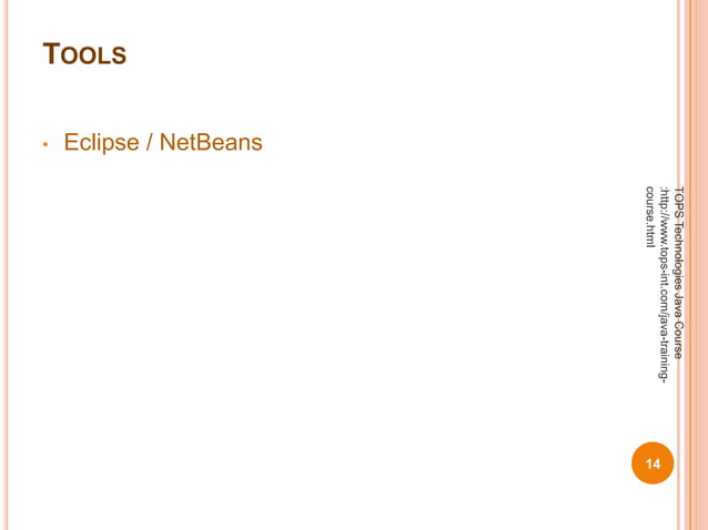 JAVA Training Syllabus Course | PPTX | Web Development | Internet