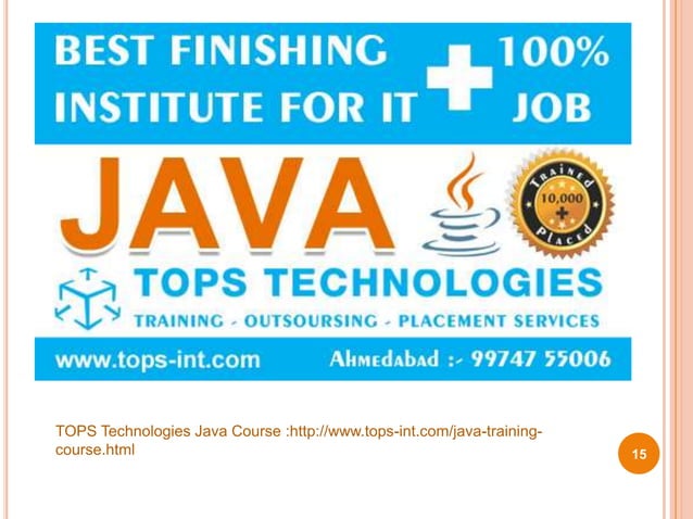 JAVA Training Syllabus Course | PPTX | Web Development | Internet
