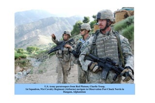 Oeration Enduring Freedom, our troops from the arena | ODP