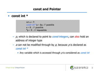 12 1. const pointer, typedef | PPT