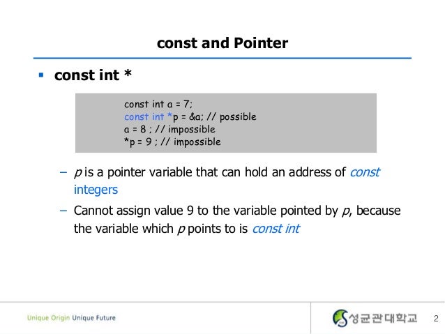 12 1 Const Pointer Typedef