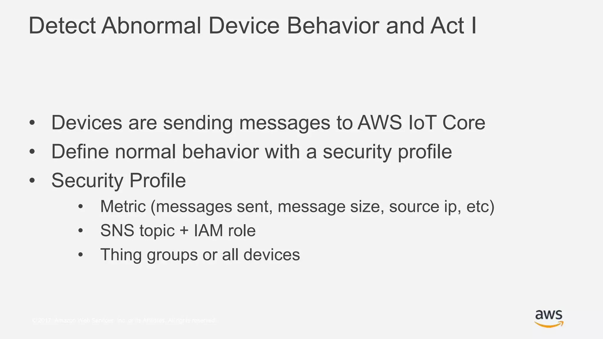 Iot Detect Abnormal Device Behavior And Disconnect Devices
