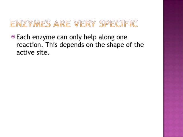 Introduction to Enzymes | PPT