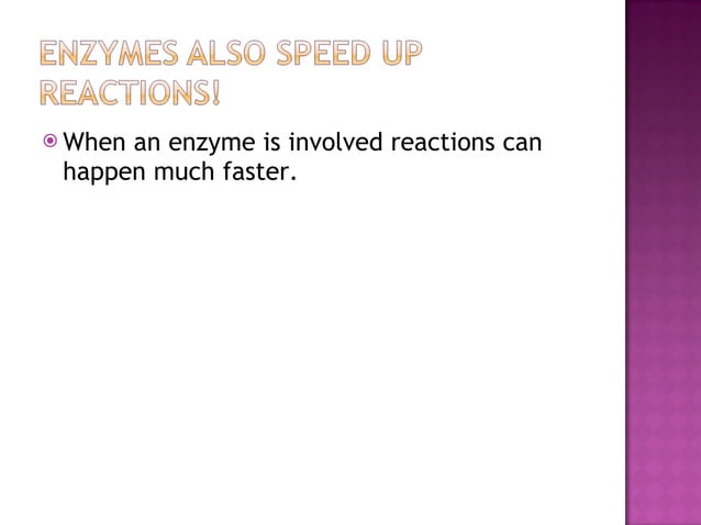 Introduction to Enzymes | PPT
