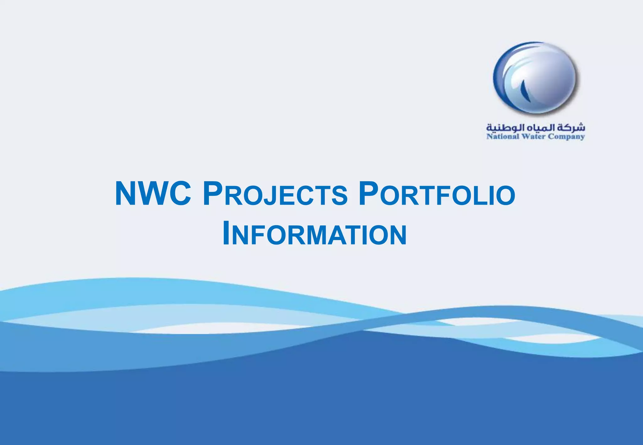 Saudi National Water Company Vision & Projects | PDF