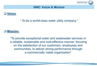 Saudi National Water Company Vision & Projects | PDF