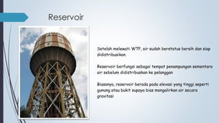 INSTALASI PENGOLAHAN AIR MINUM [SISTEM JARINGAN PERPIPAAN] | PPTX