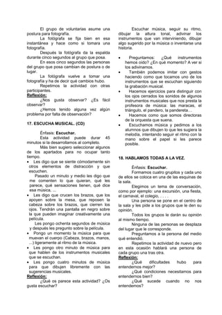 ACTIVIDADES DE ESCUCHA ACTIVA PARA NIÑ@S | PDF