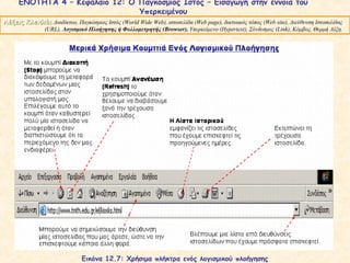 α 12 ο παγκόσμιος ιστός | PPT