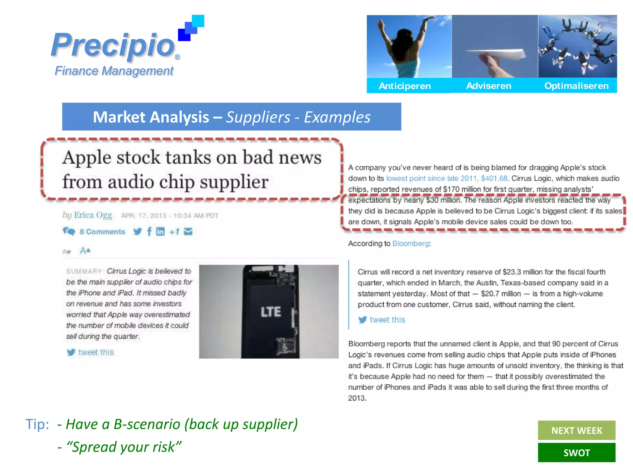 Business Plan: Suppliers + example | PPTX