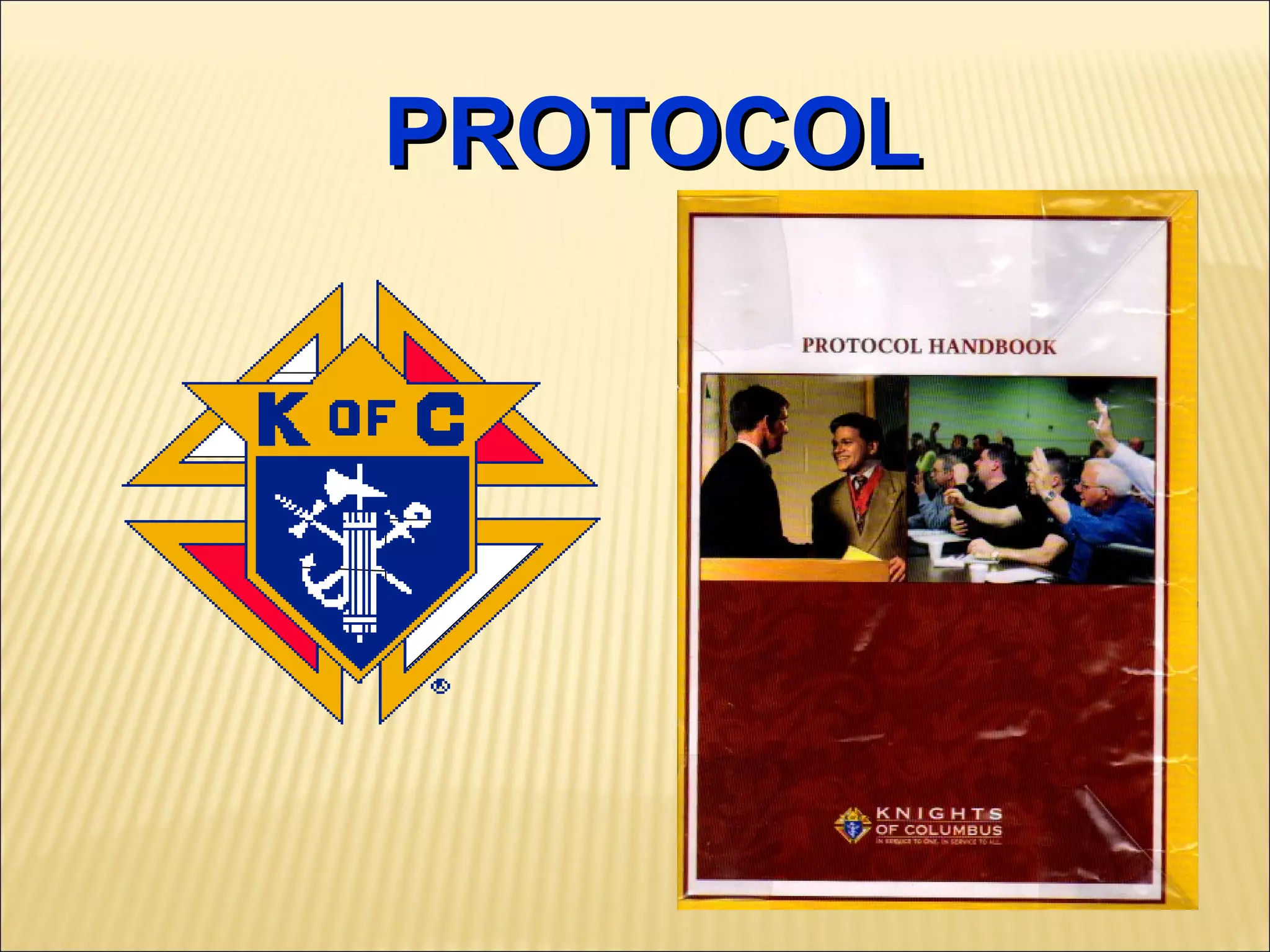 12. protocol & ceremonials | PPT