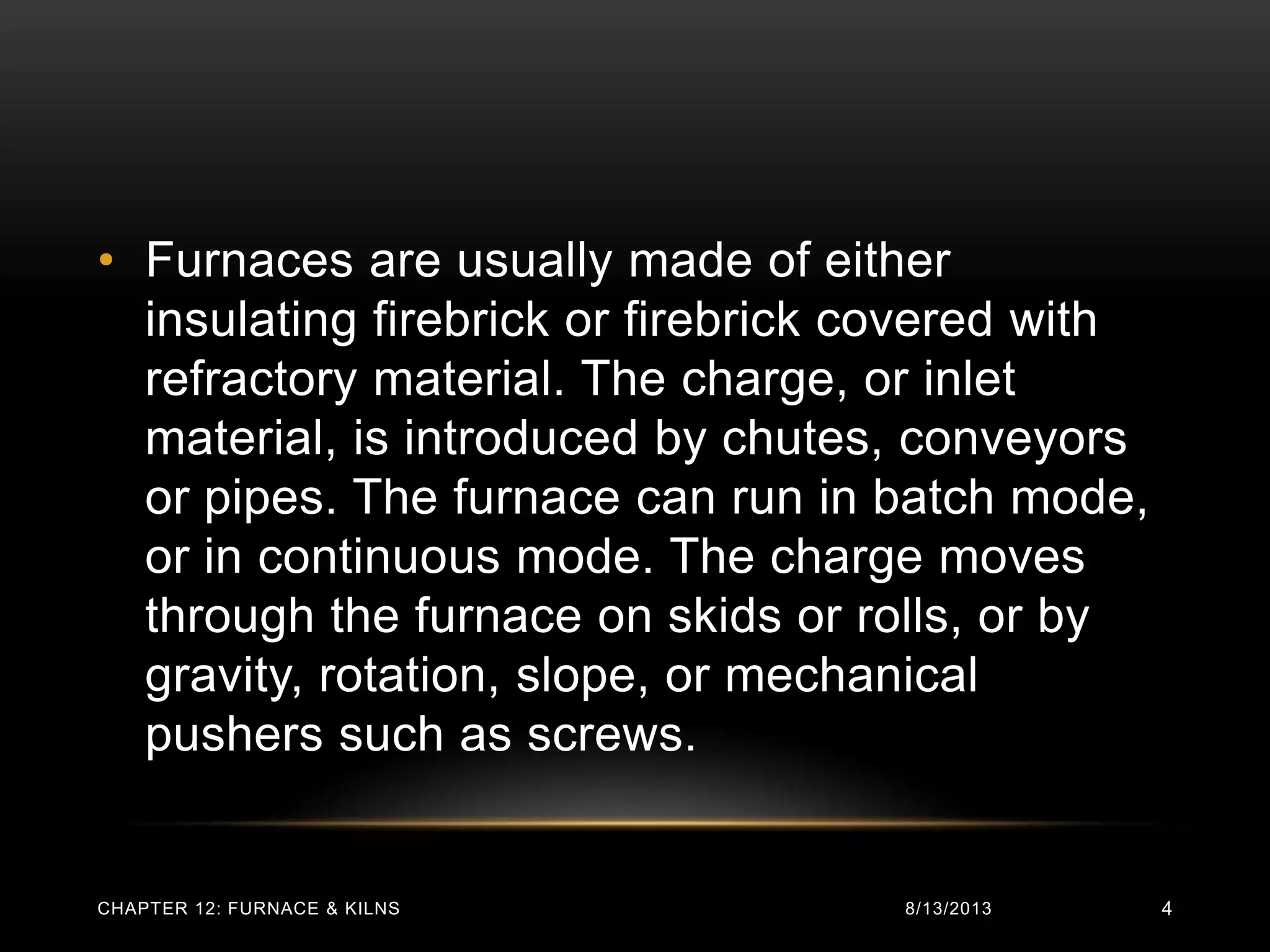 Furnace & Kilns by Fel | PPTX