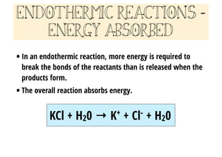 Energy Changes and Chemical Reactions | PDF
