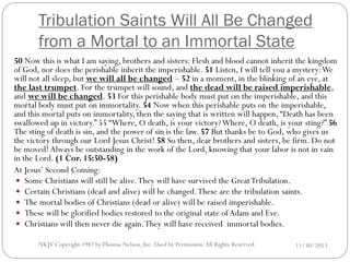 12. The Rapture of the Saints | PDF