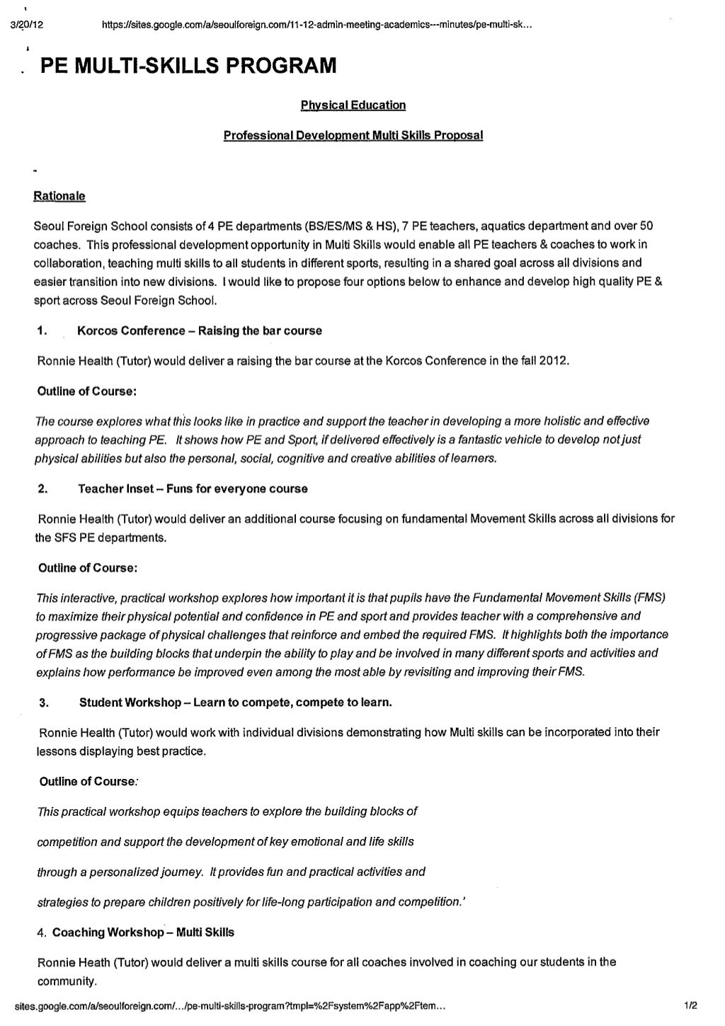 12 13 Pd Proposal 12 13 Pd Proposal