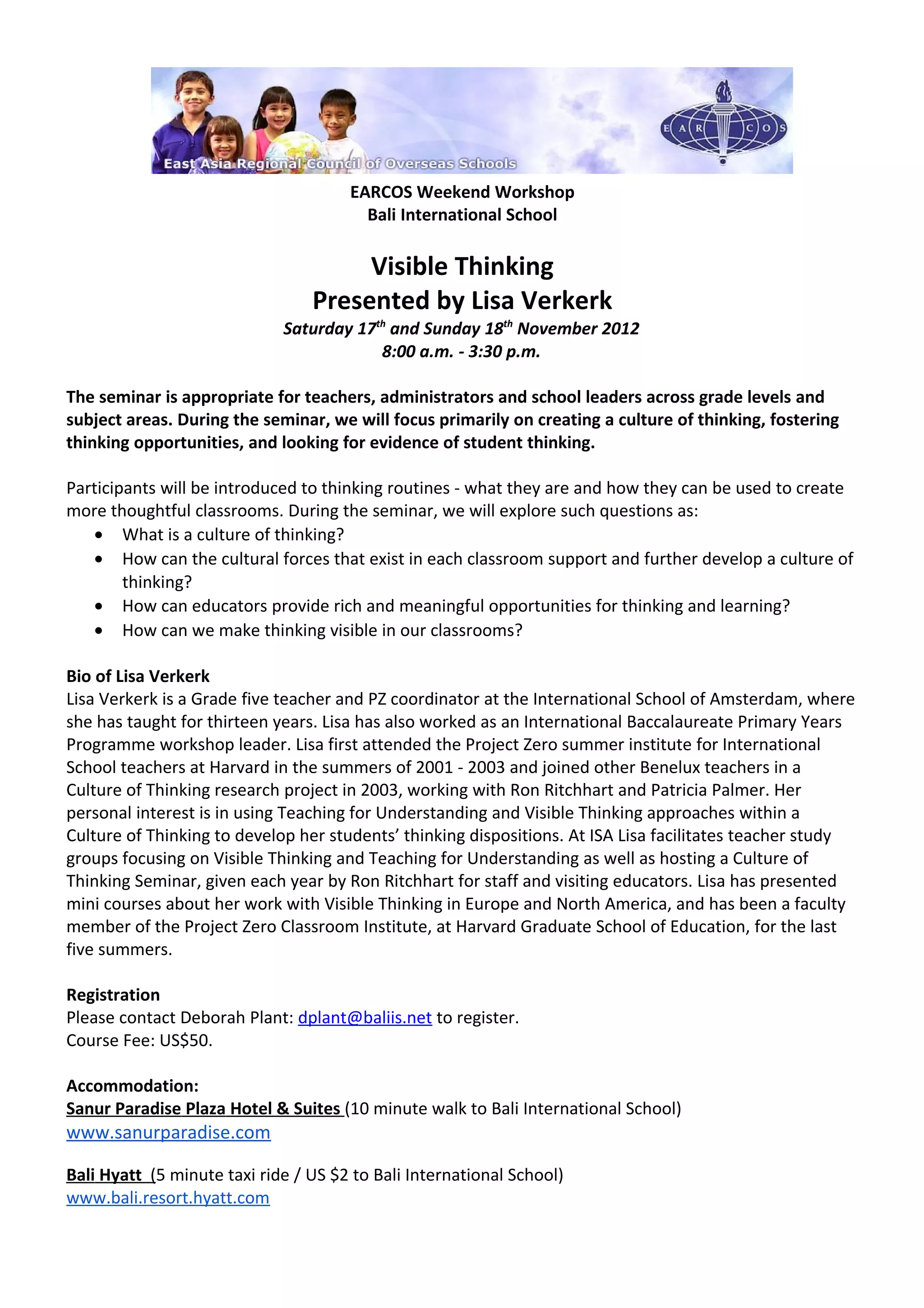 12 13 visible thinking flyer[2] | DOC | Education