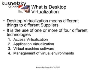 12 13 what is desktop virtualization | PPT